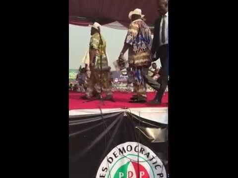 MC Galaxy’s Sekem gains prominence at Udom Emmanuel campaign flag off jan 2015