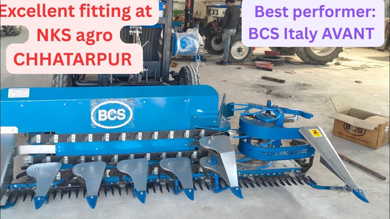 Best performance BCS ITALY| AVANT BEST fitting NKS agro chhatarpur ...