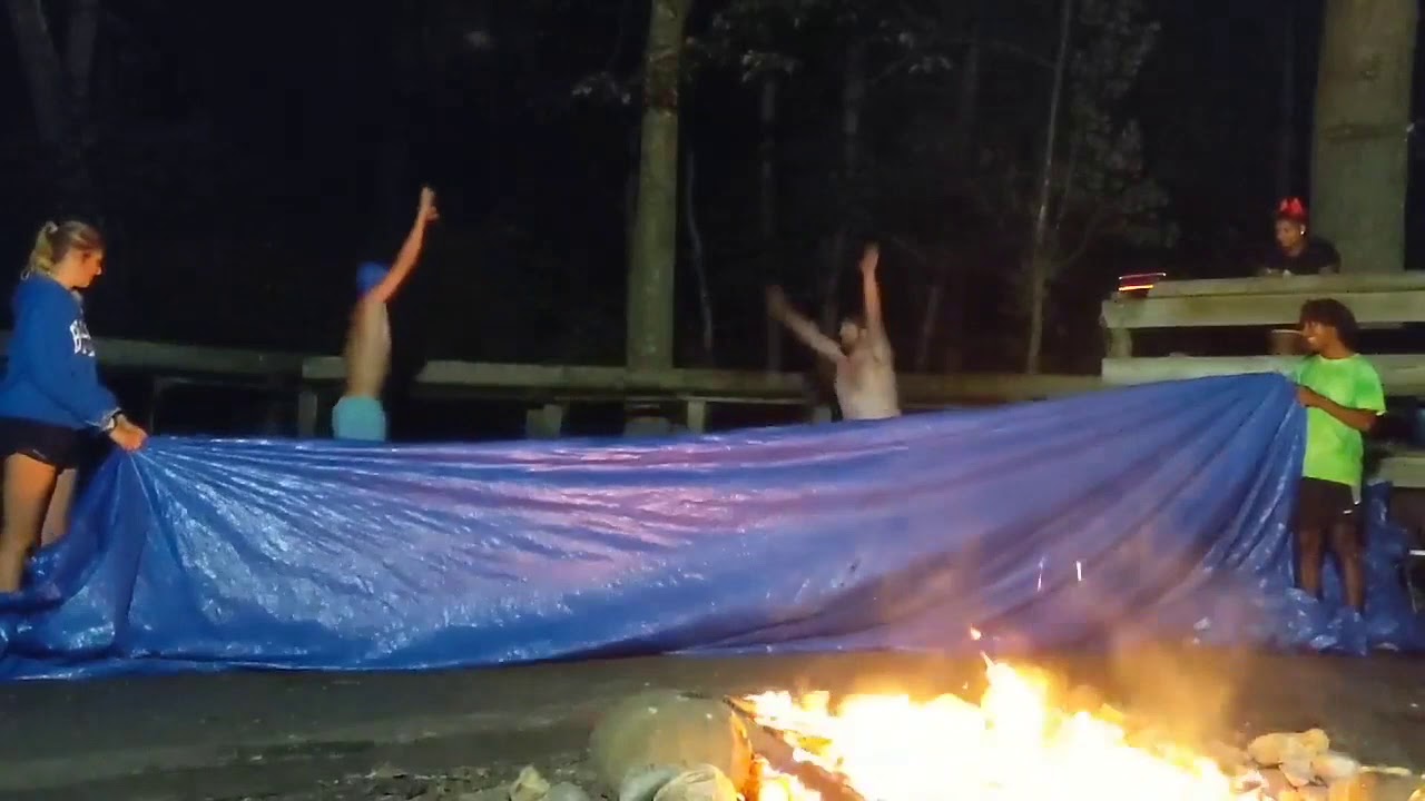 YMCA Camp Willson - Synchronized Swimming Skit - YouTube