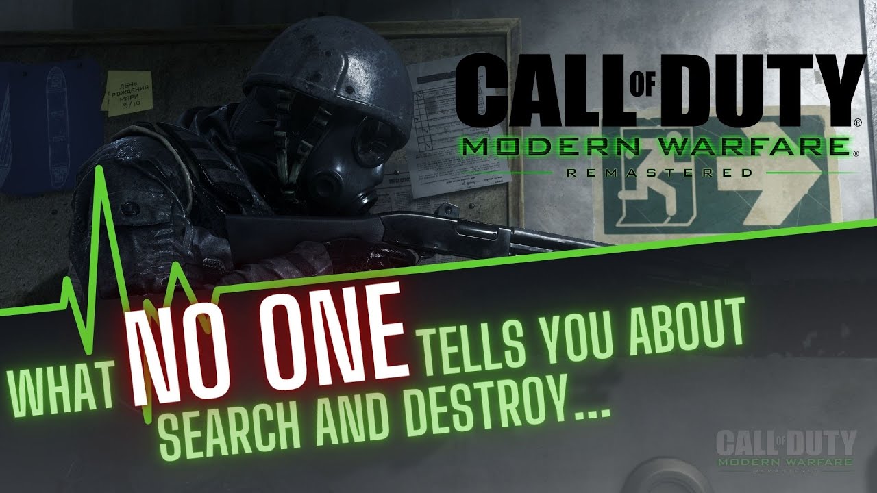 Call of Duty Modern Warfare | Search and Destroy Tips You May Not Know ...