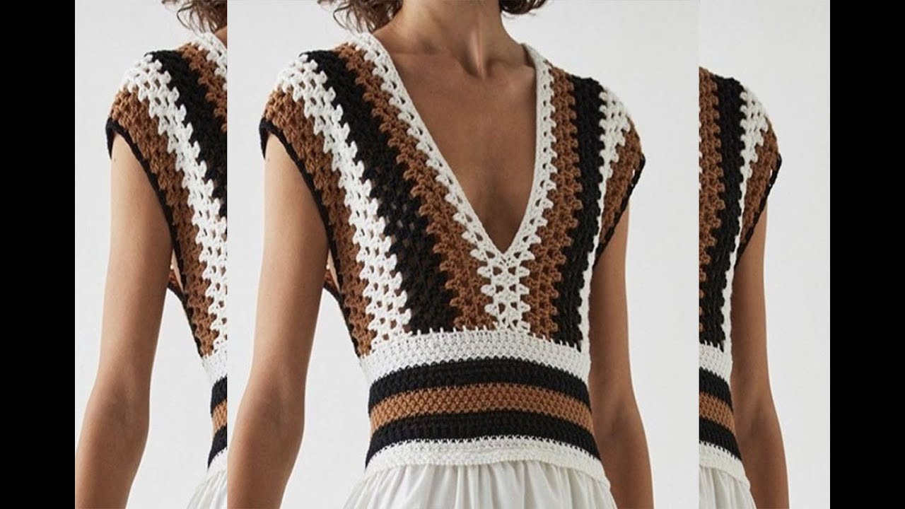 🌿 Descubre Como Hacer La Elegante Blusa Mas Fácil De Moda Para Este Verano - YouTube