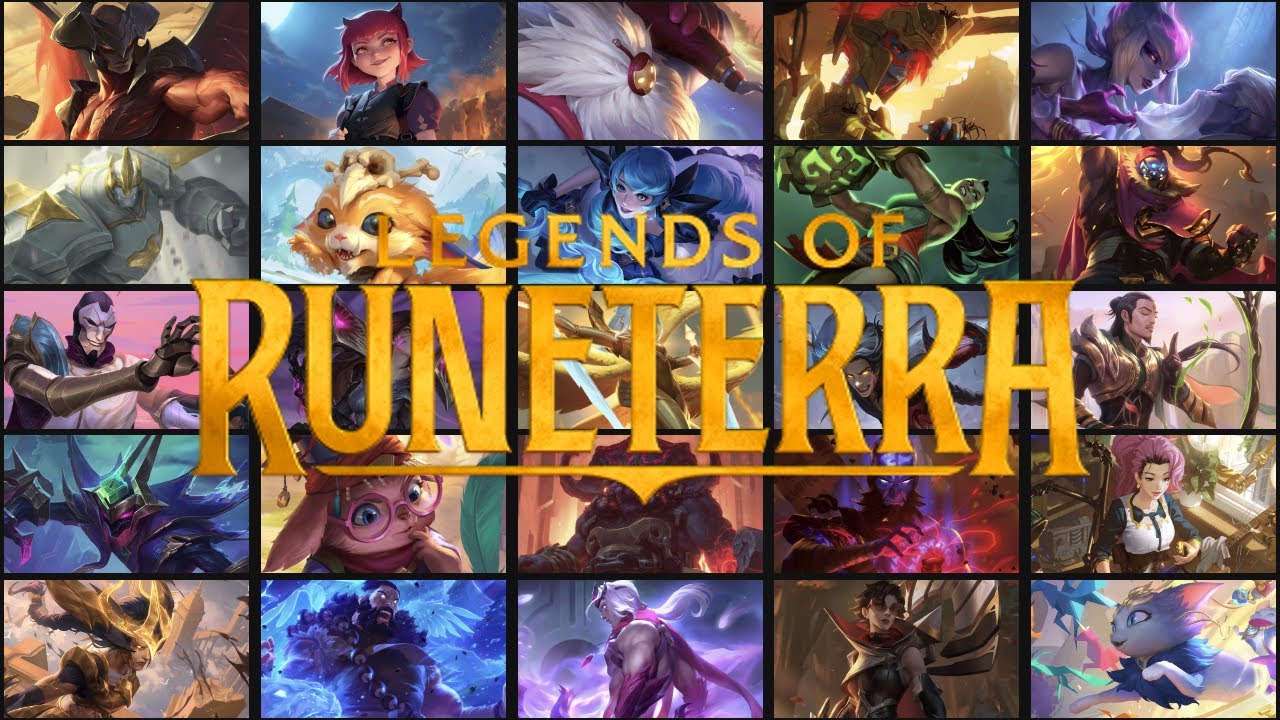 Legends of Runeterra (2022): ALL UNITS, SKINS, CHAMPIONS & LEVEL-UP ...