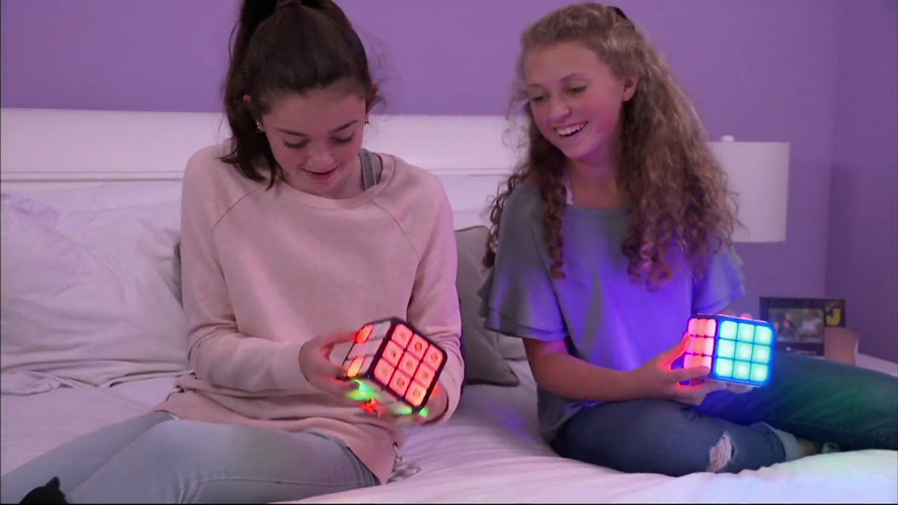 FlashCube Interactive Handheld Light Game on QVC - YouTube