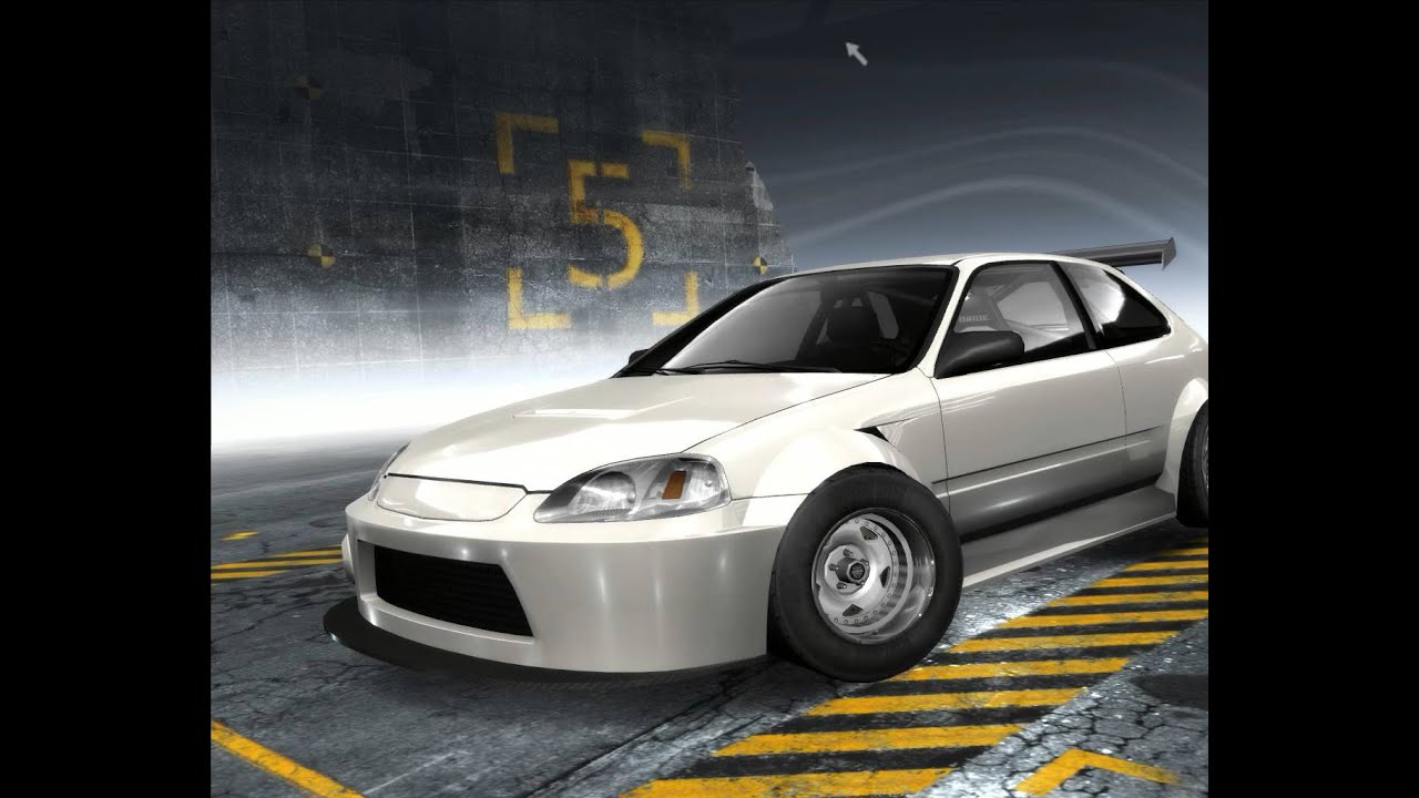 Need for Speed ProStreet Drag Civic Tune - YouTube