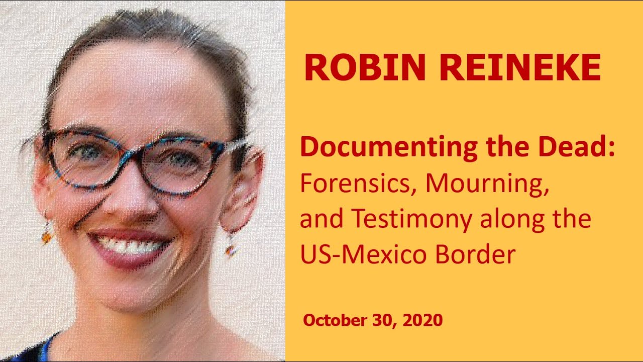 Food for Thought, Lecture 5 - Robin Reineke: Documenting the Dead - YouTube