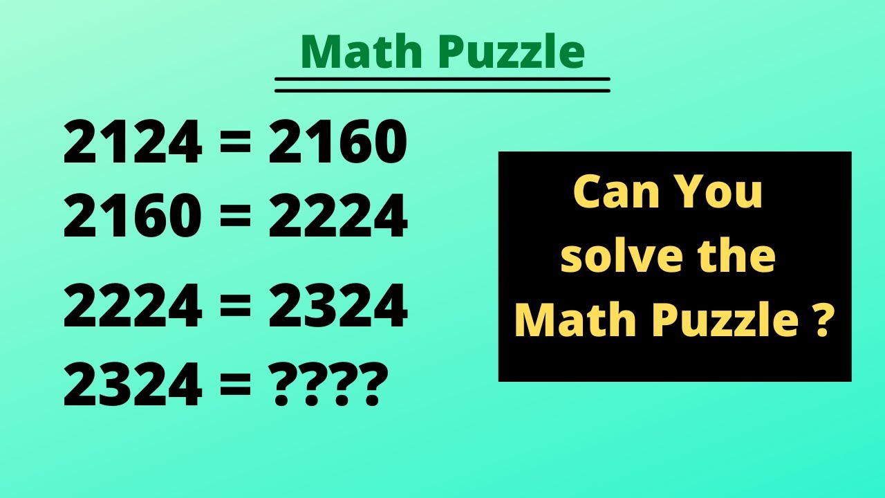 Which Number replace the question mark ? | How to solve math puzzle ...