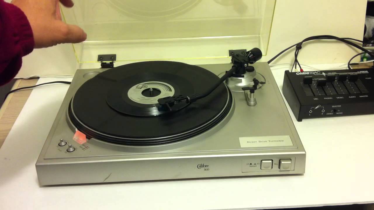 Calibre 360 turntable - YouTube