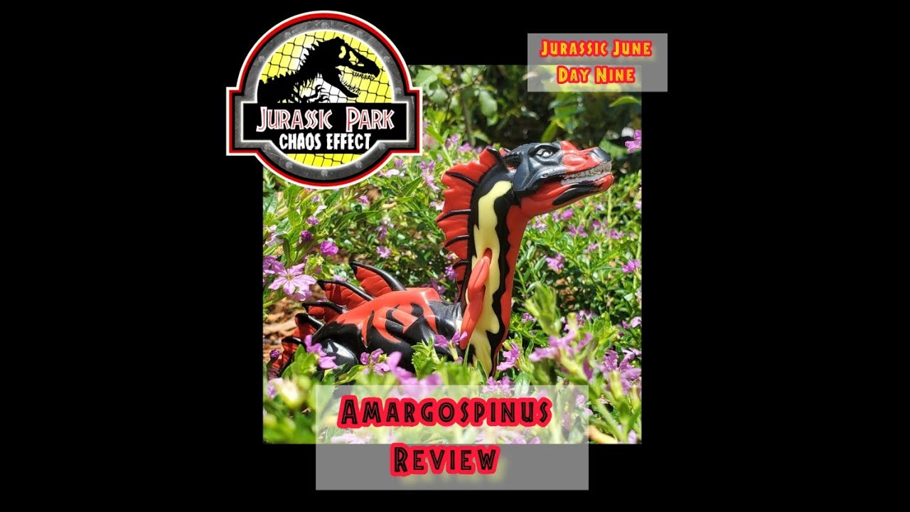 Jurassic Park Chaos Effect Amargospinus Review - YouTube