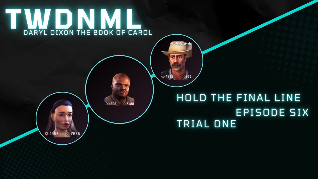 TWDNML DARYL DIXON THE BOOK OF CAROL EPISODE 6 HOLD THE FINAL LINE ...