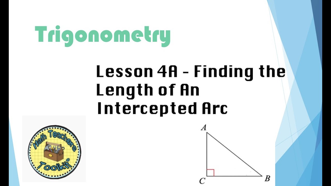 Trigonometry Lesson 4A - YouTube