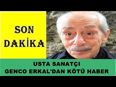 SON DAKİKA - Usta Sanatçı Genco Erkal'dan Kötü Haber