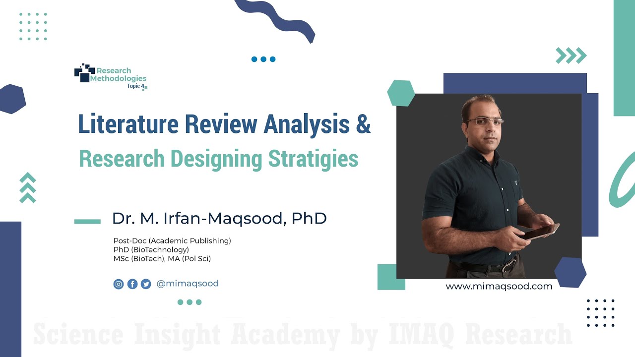 Lecture 4: Critical Readings and Literature Review Analysis While ...