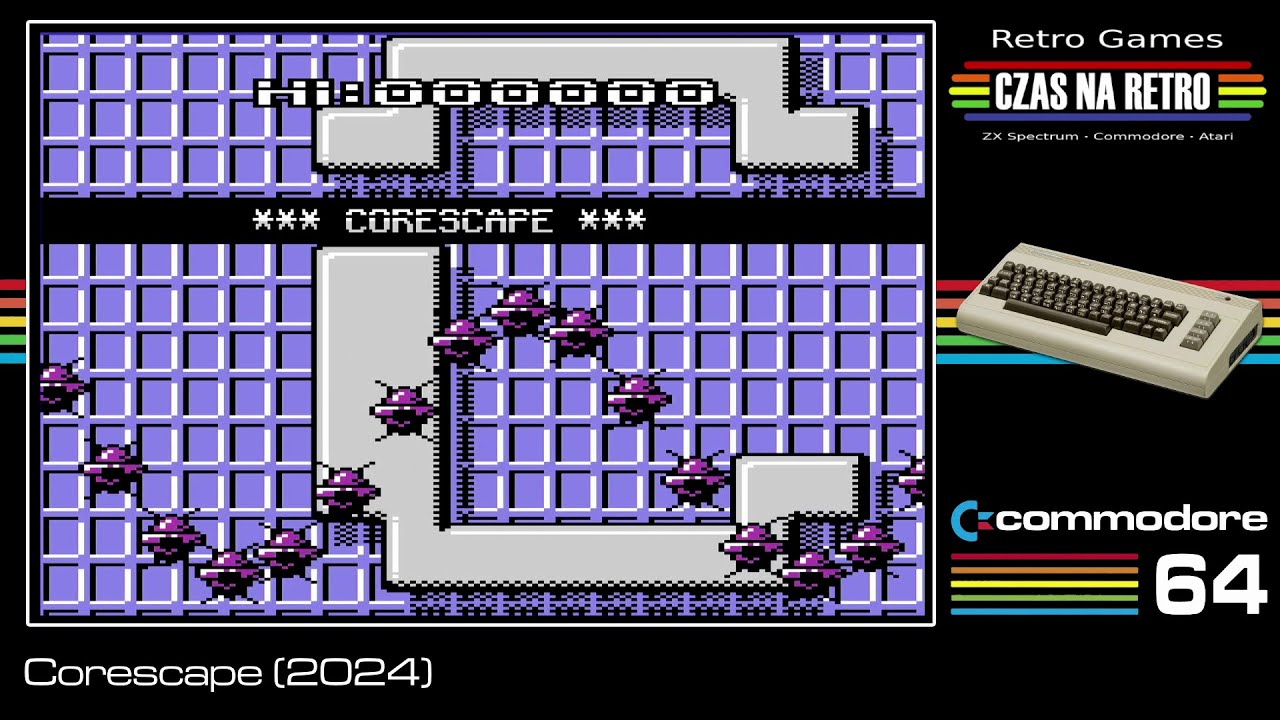 Corescape (2024) - Commodore 64 - YouTube