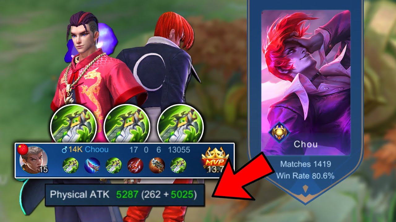 What 1,400 matches 80% Win Rate Chou looks like... - YouTube