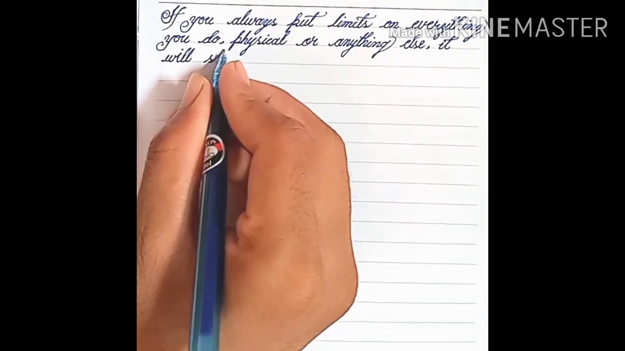 How To Write Fast With Good Handwriting YouTube How To Write Fast With Good Handwriting YouTube