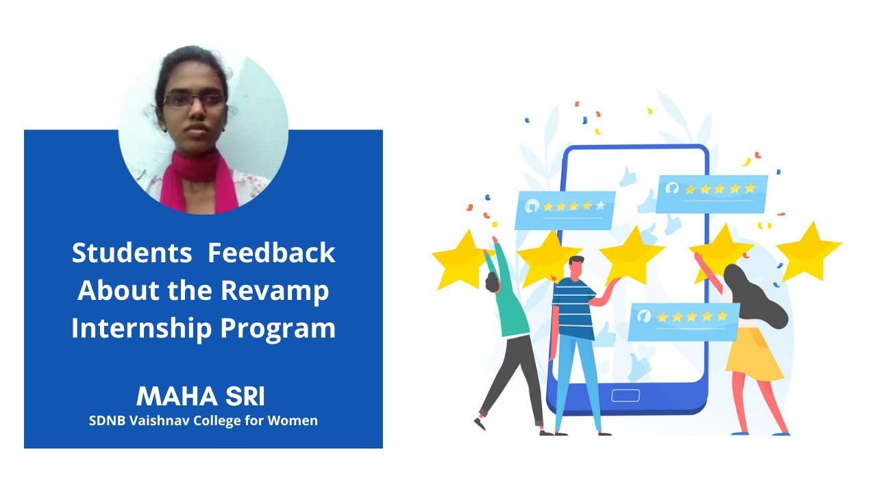 Students Feedback About the Revamp Internship Program | REVAMP - YouTube