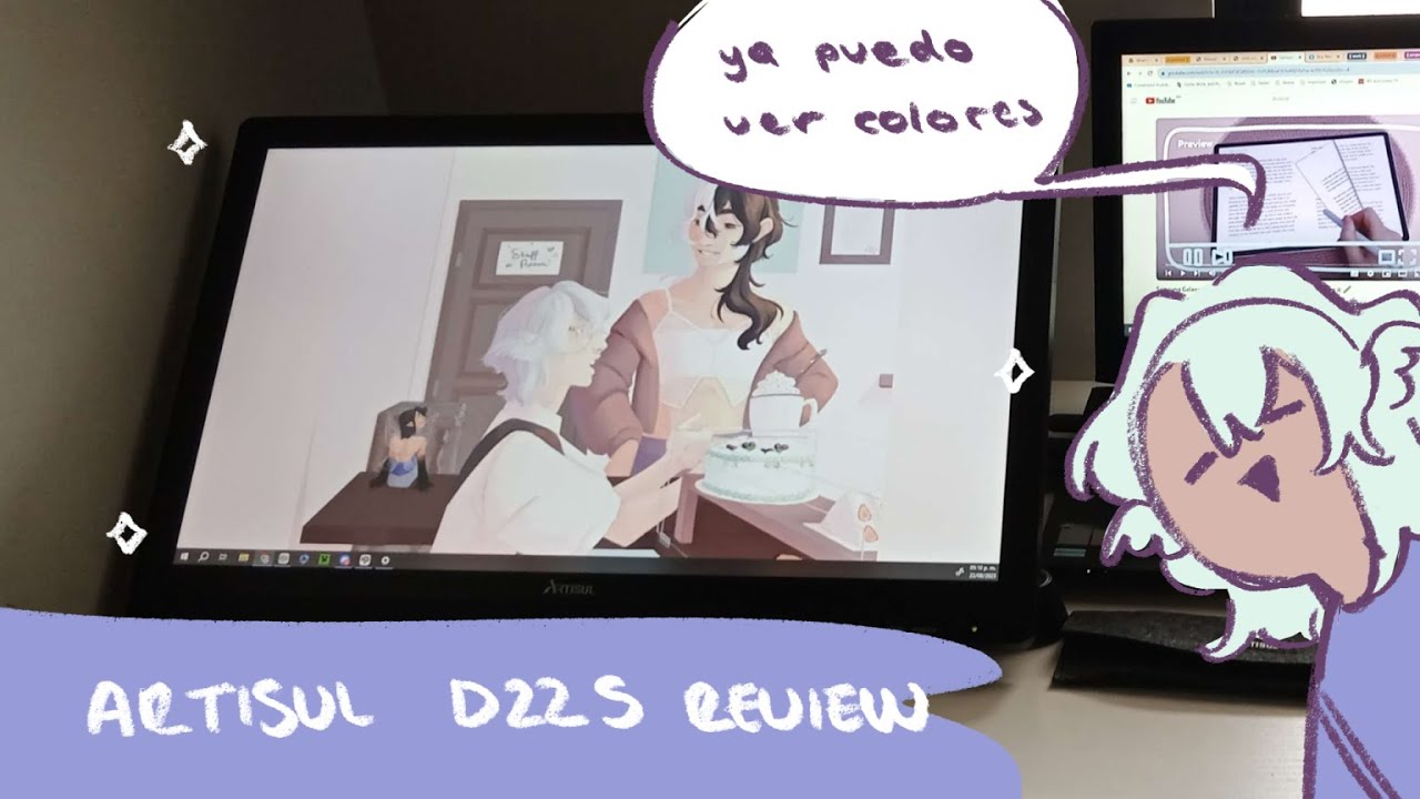 Review || Artisul D22S Display !! + silly animation - YouTube