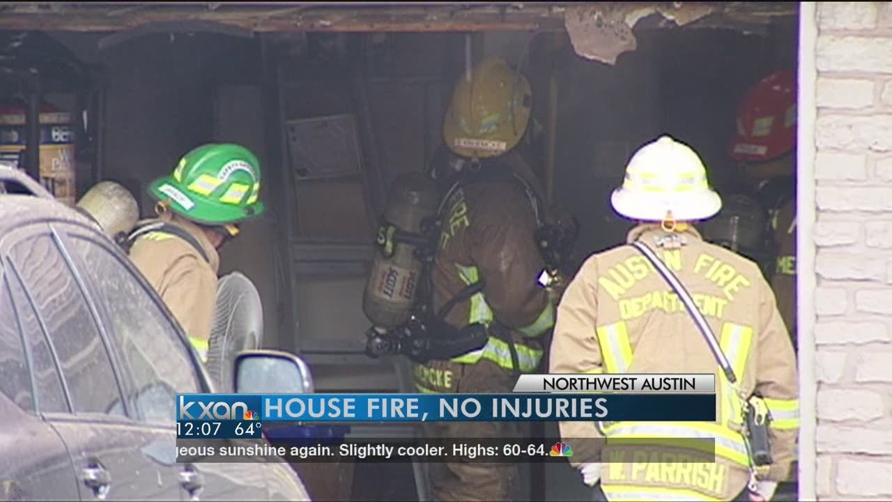 Faulty gas water heater causes fire - YouTube