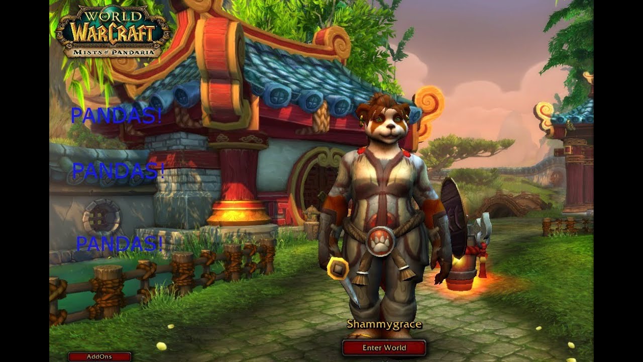 World of Warcraft MoP - Pandaren Starting Area (Part 3) - YouTube