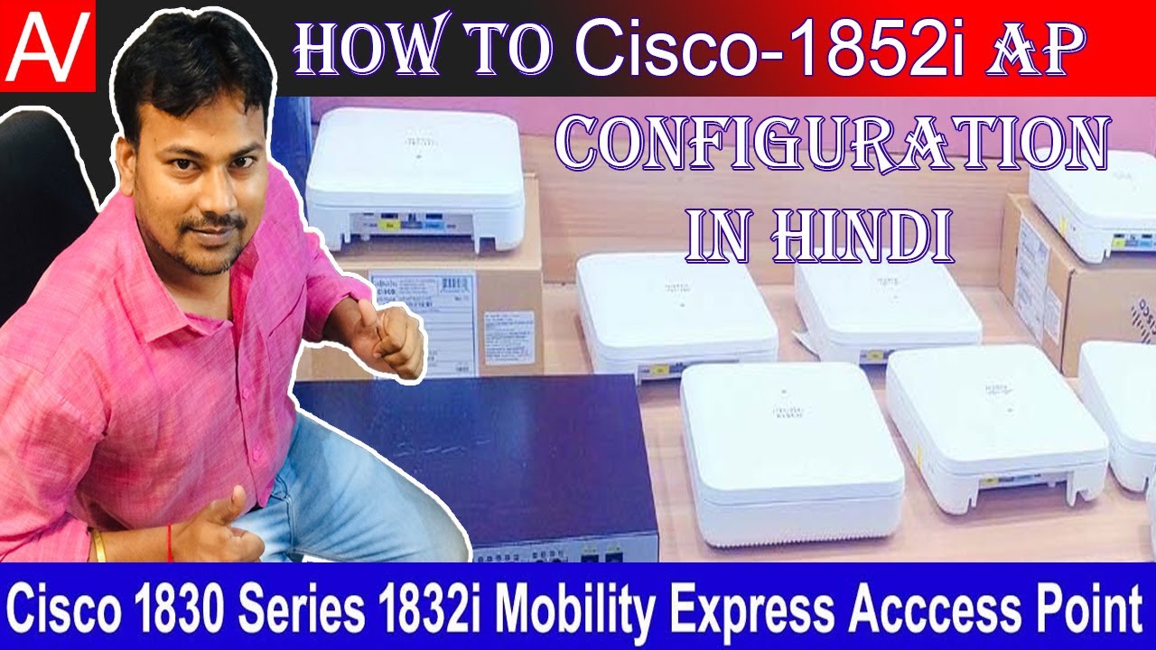 How to Cisco AP 1832,1852, Configuration Step by Step [हिंदी भाषा मैं ...