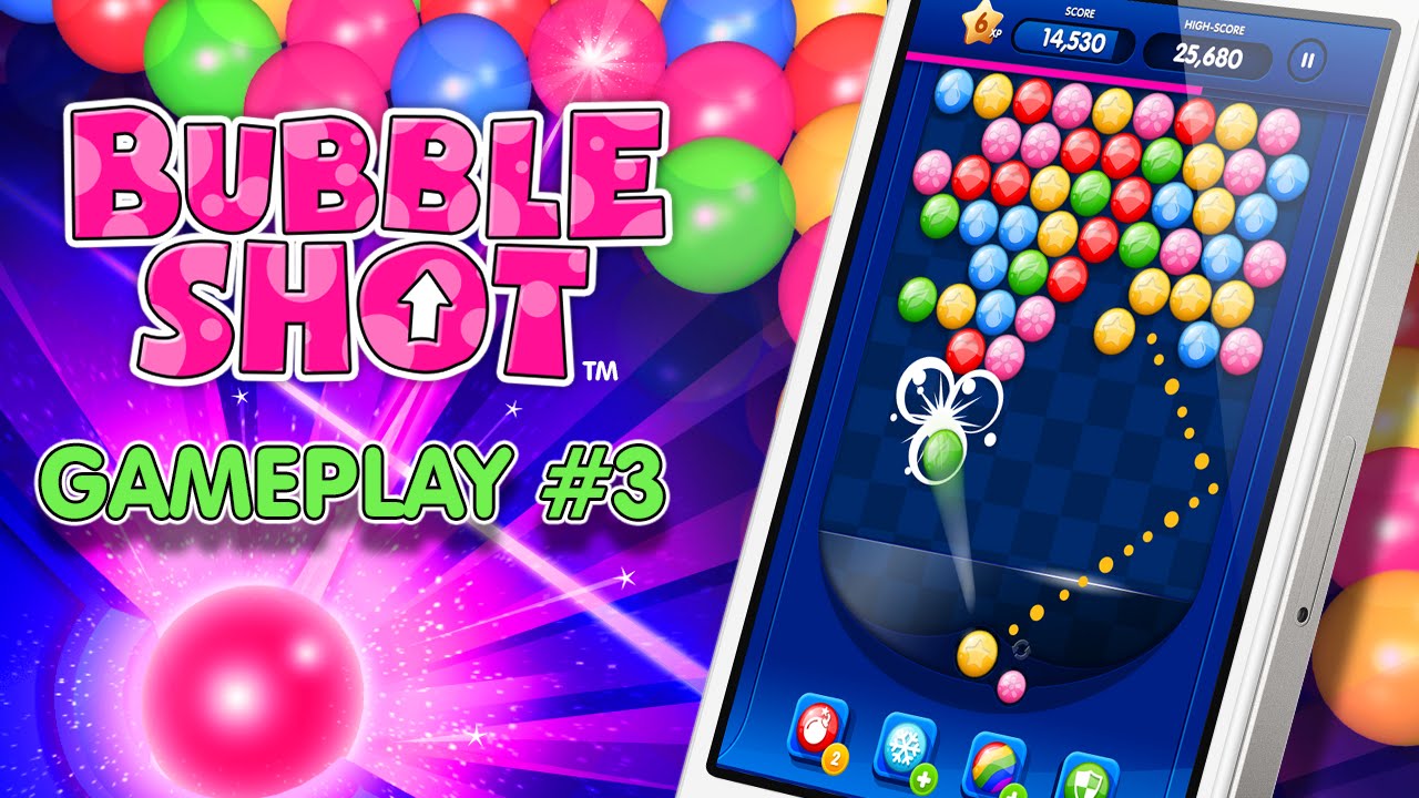 Bubble Shot - Addictive fun bubble game on iOS and Android - YouTube