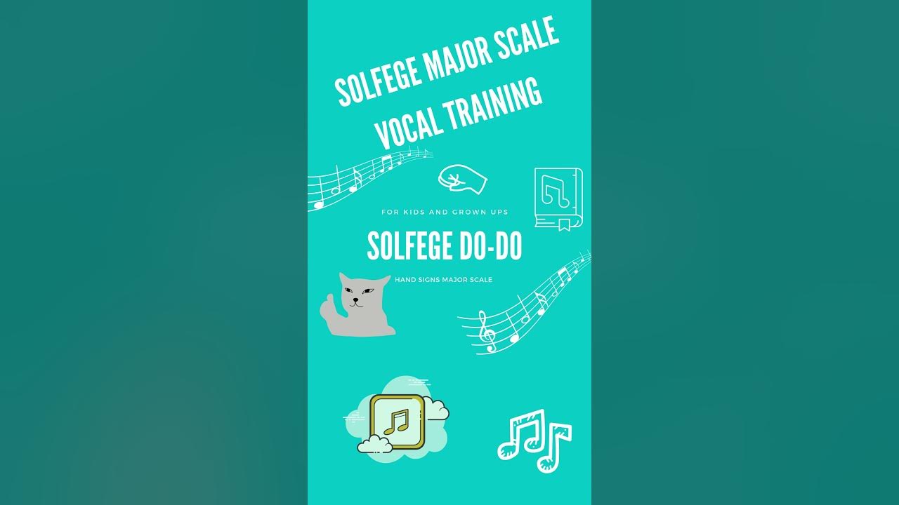 Solfège Training Exercises Major Scale | Voice Teacher Tips for ...