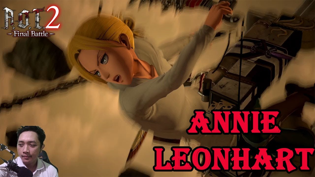 The Female Titan - Annie Leonhart - AOT 2 Final Battle - YouTube