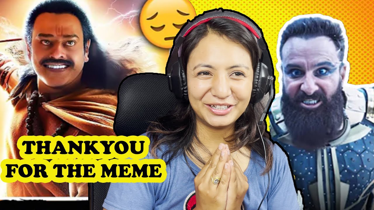 ADIPURUSH MOVIE, THANKS FOR THE MEME 🙏 - YouTube