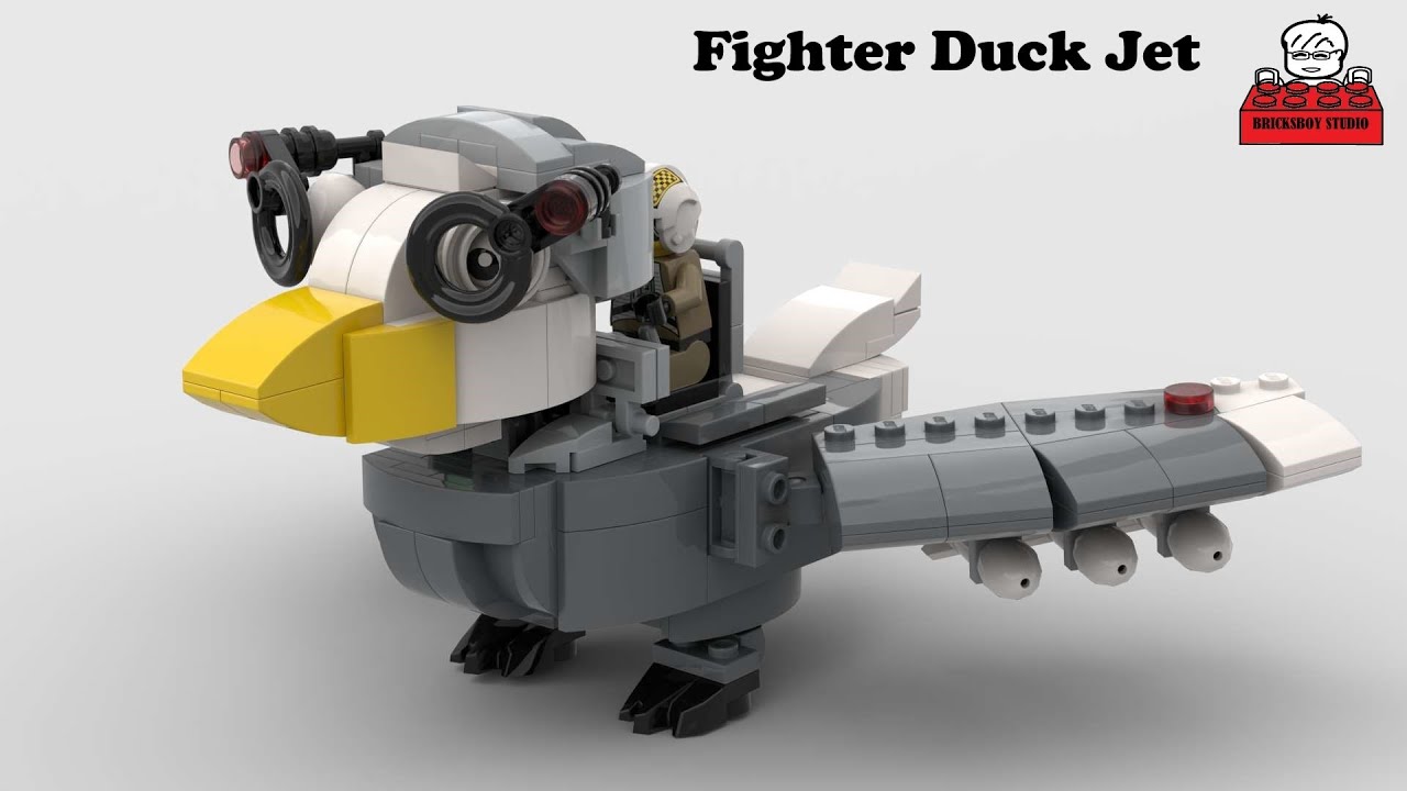LEGO MOC #60 Fighter Duck Jet (Entry for "YOUR BUILD IN THE WORLD ...