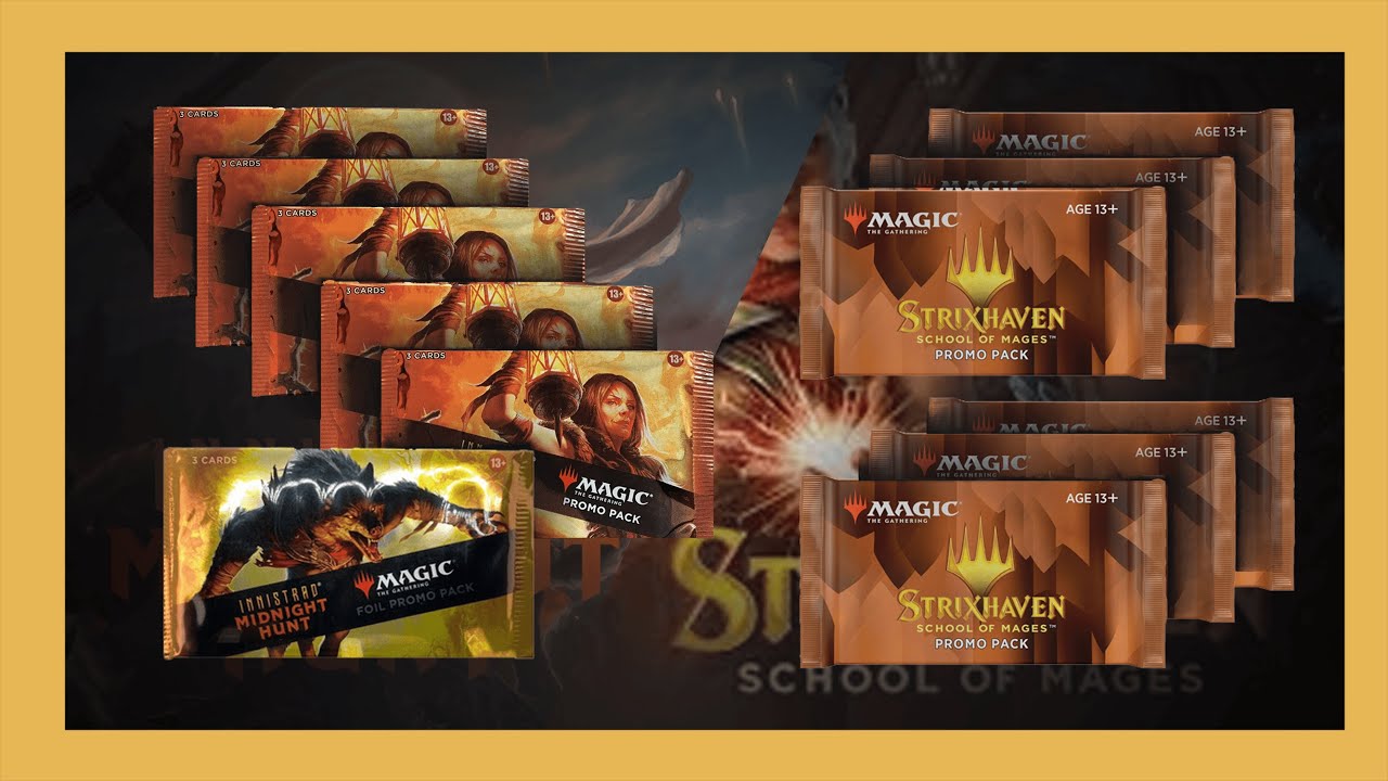 Double Promo Pack Collection - MID Promo Packs - STX Promo Packs - MtG ...