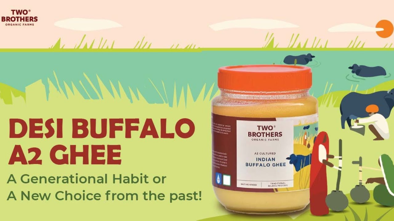 New Product Alert - Two Brothers Organic Farms Buffalo Ghee - YouTube