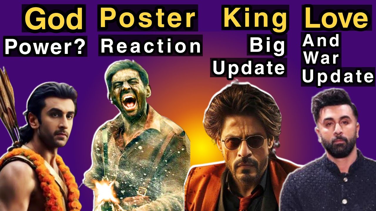 Srk : King💥 Chandu Champion🔥 Ramayana, Love & War, Pariah 2 Motion ...