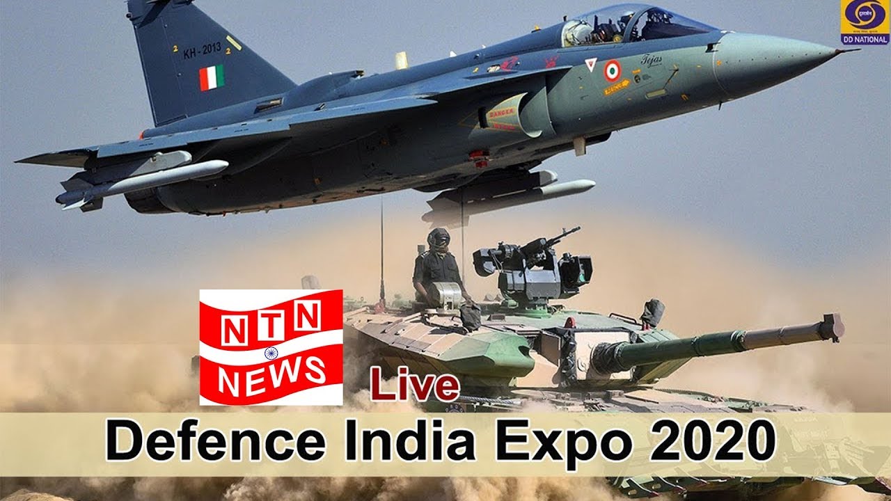 Defence India Expo 2020 - LIVE Demonstration from Defence Expo Site ...