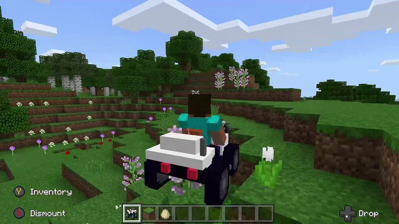 Minecraft Quad Bike Add-on! - YouTube
