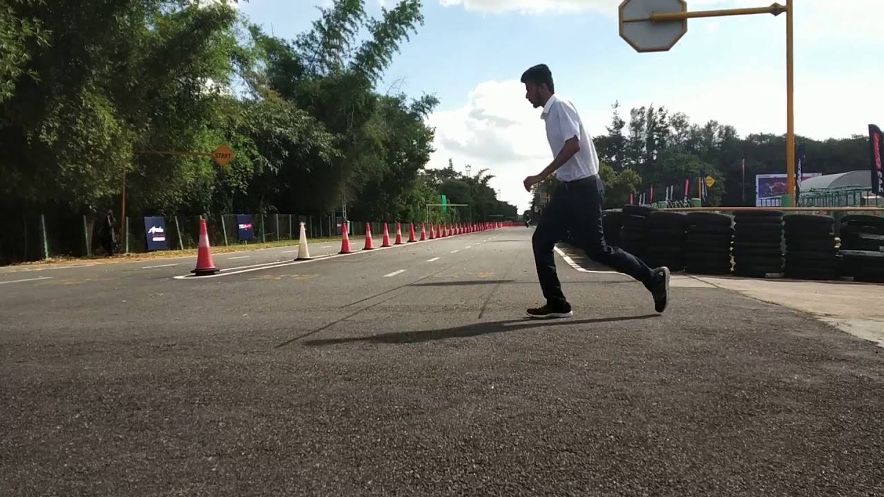 TVS test track at Hosur - YouTube