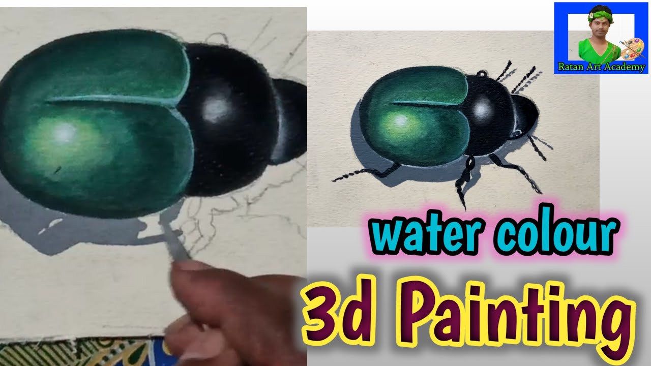 How To Draw 3D || 3D Drawing Tutorials Step by Step - YouTube