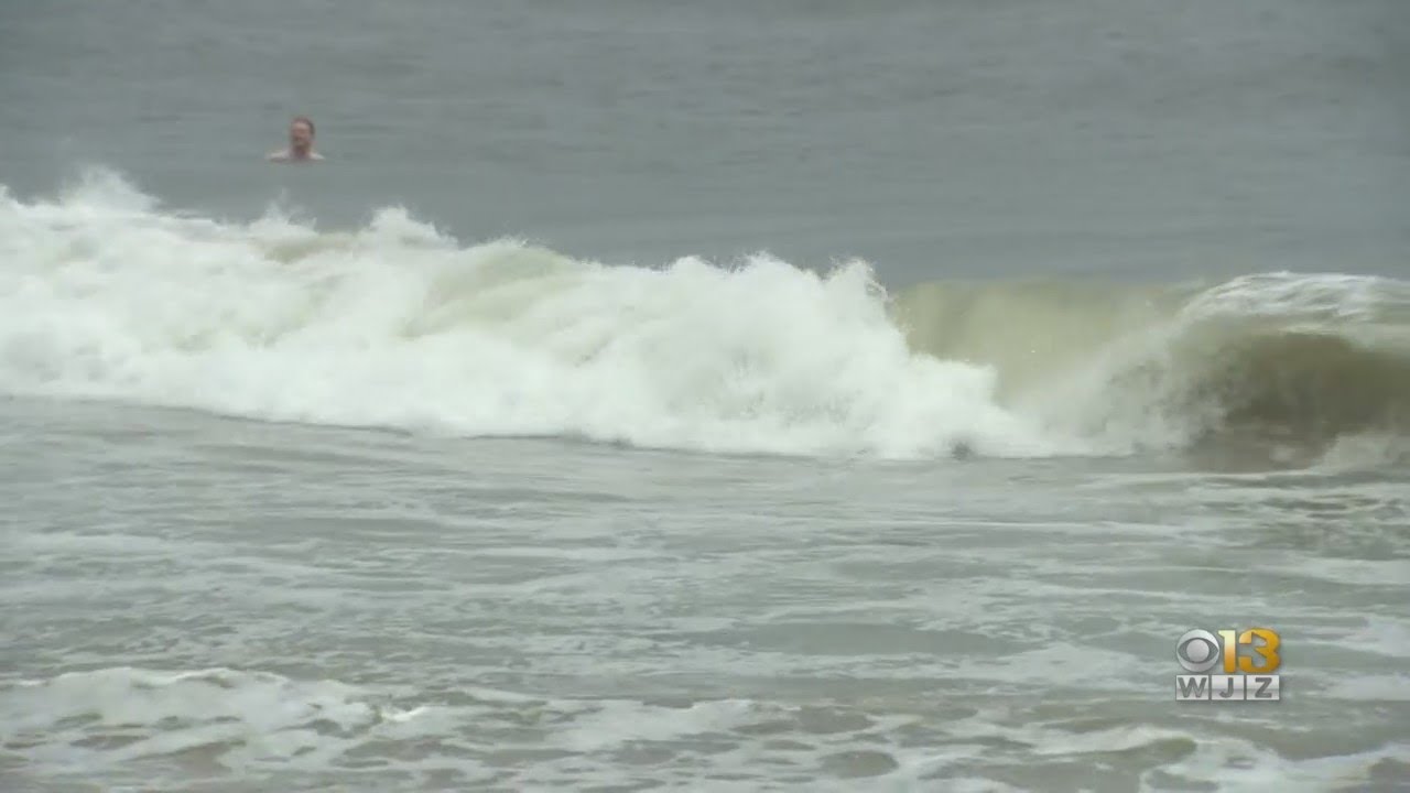 Tracking Elsa: Rough Surf, Winds Arrive In Ocean City As Tropical Storm ...
