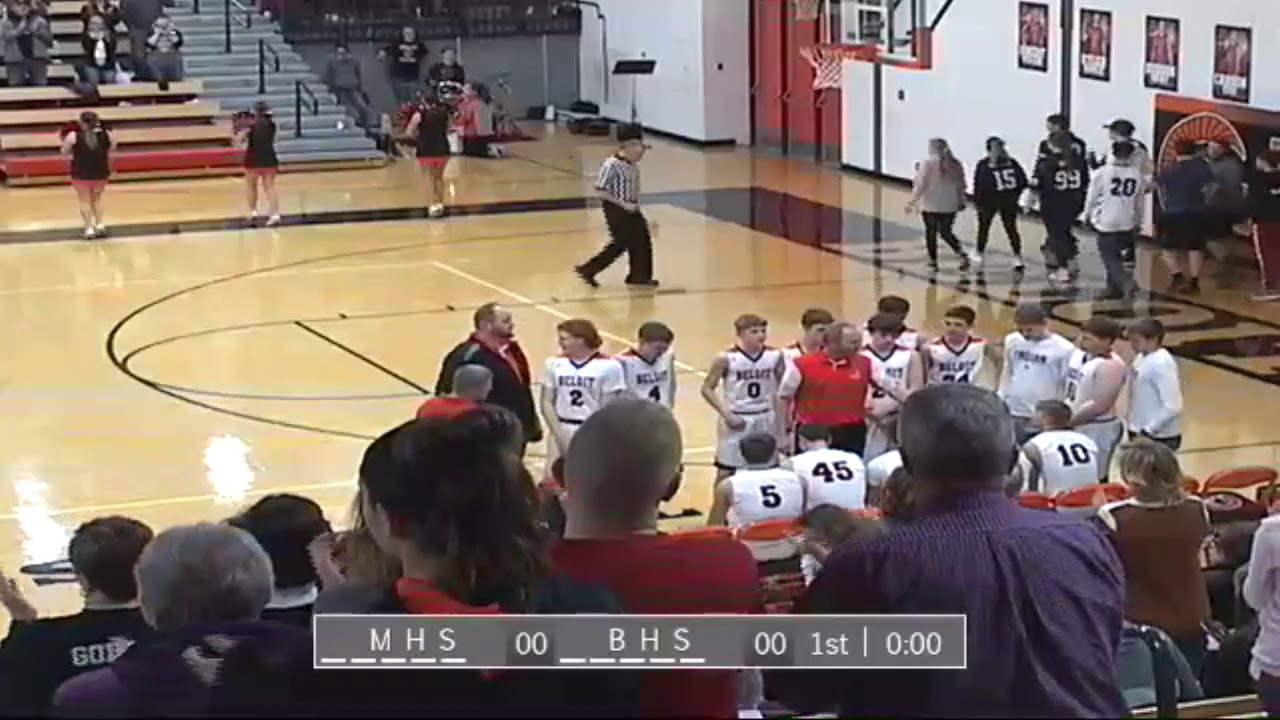 Minneapolis Kansas High School Boys Basketball vs Beloit on 2-3-2020 ...