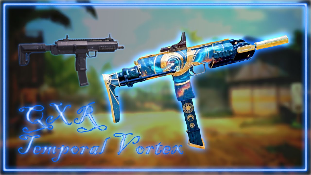 Best CODM weapon edit QXR Temporal vortex || H&K MP7 #codm #codmloudout ...