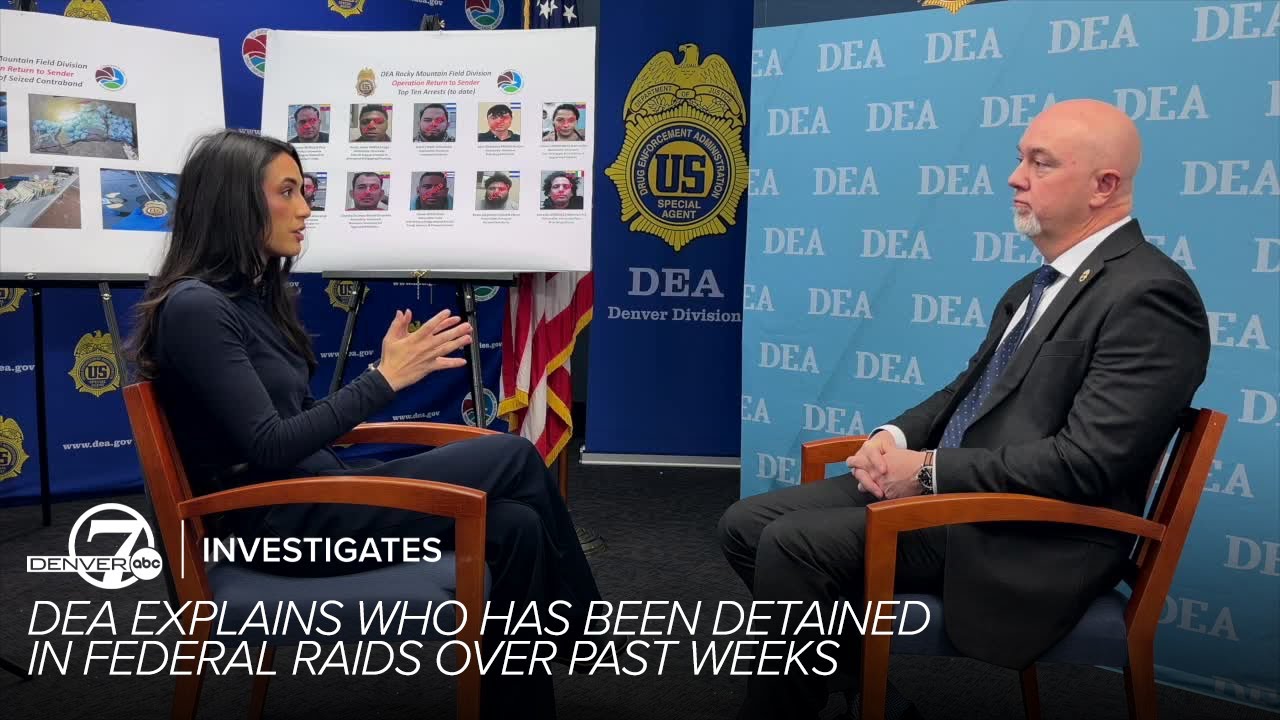 DEA Rocky Mountain Division details arrests made in Denver metro ...