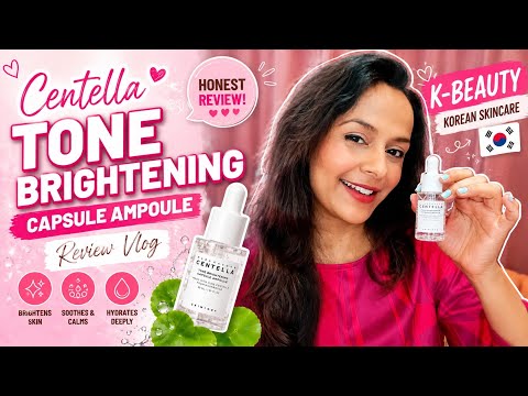 🌿 SKIN1004 Centella Tone Brightening Capsule Ampoule Review | K- Beauty| Worth It?😱 Honest Review ✨️