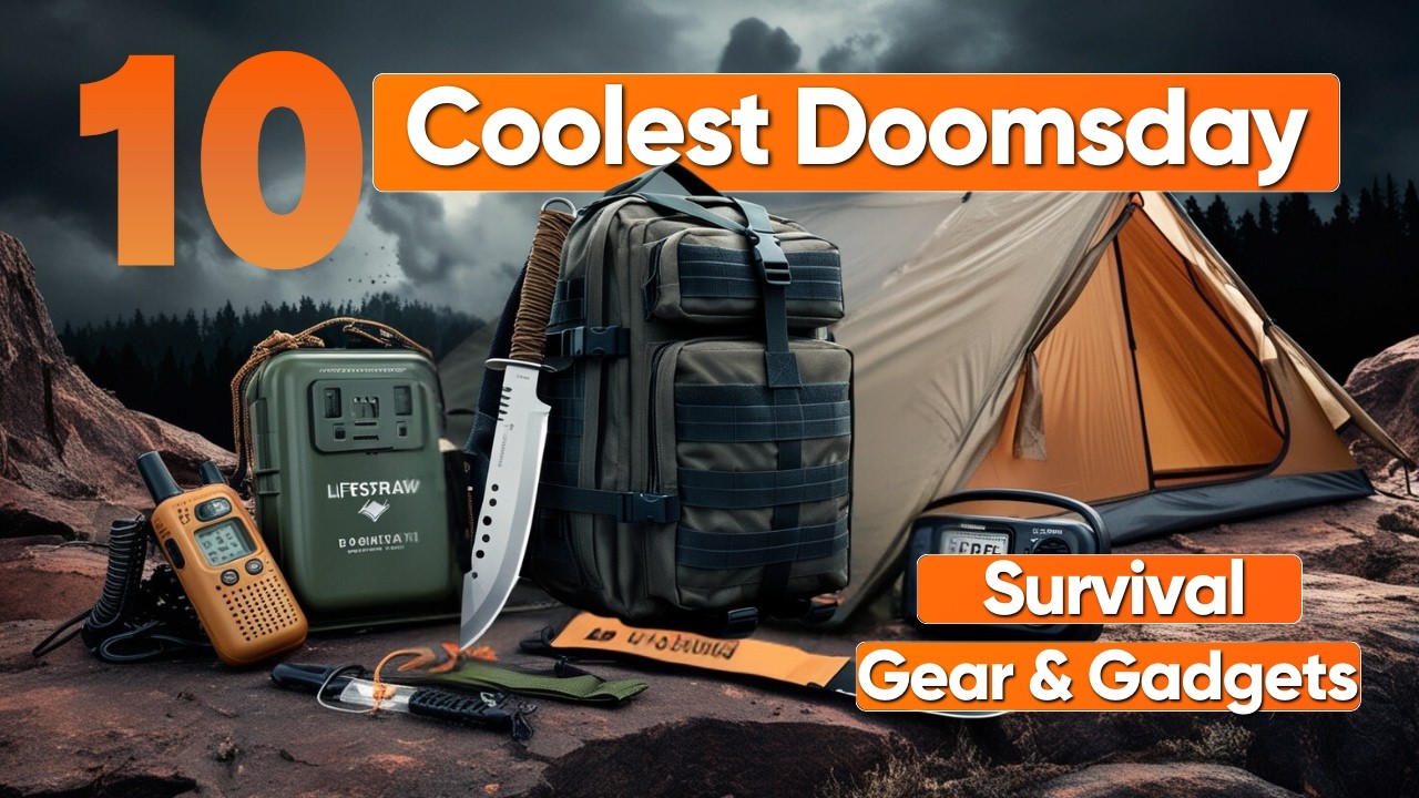 10 Doomsday Survival Gear & Gadgets Preppers You Should Have - YouTube