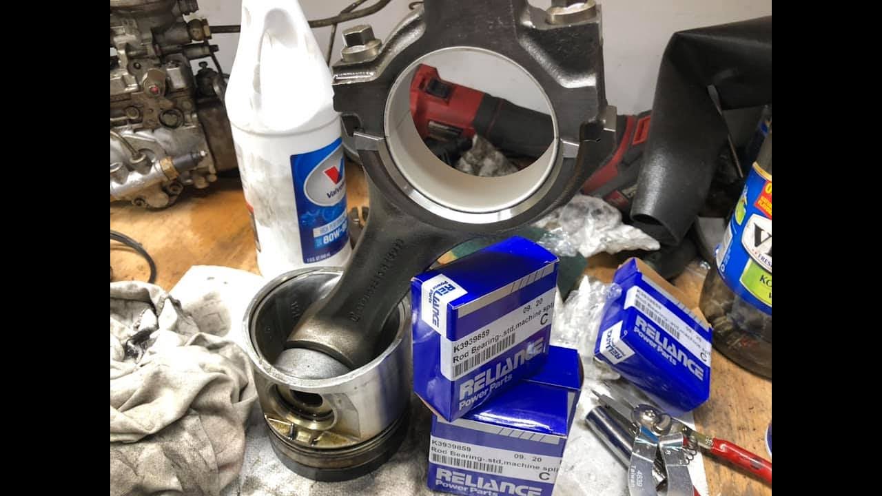 Cummins Rod Bearings Fractured or Machined - YouTube