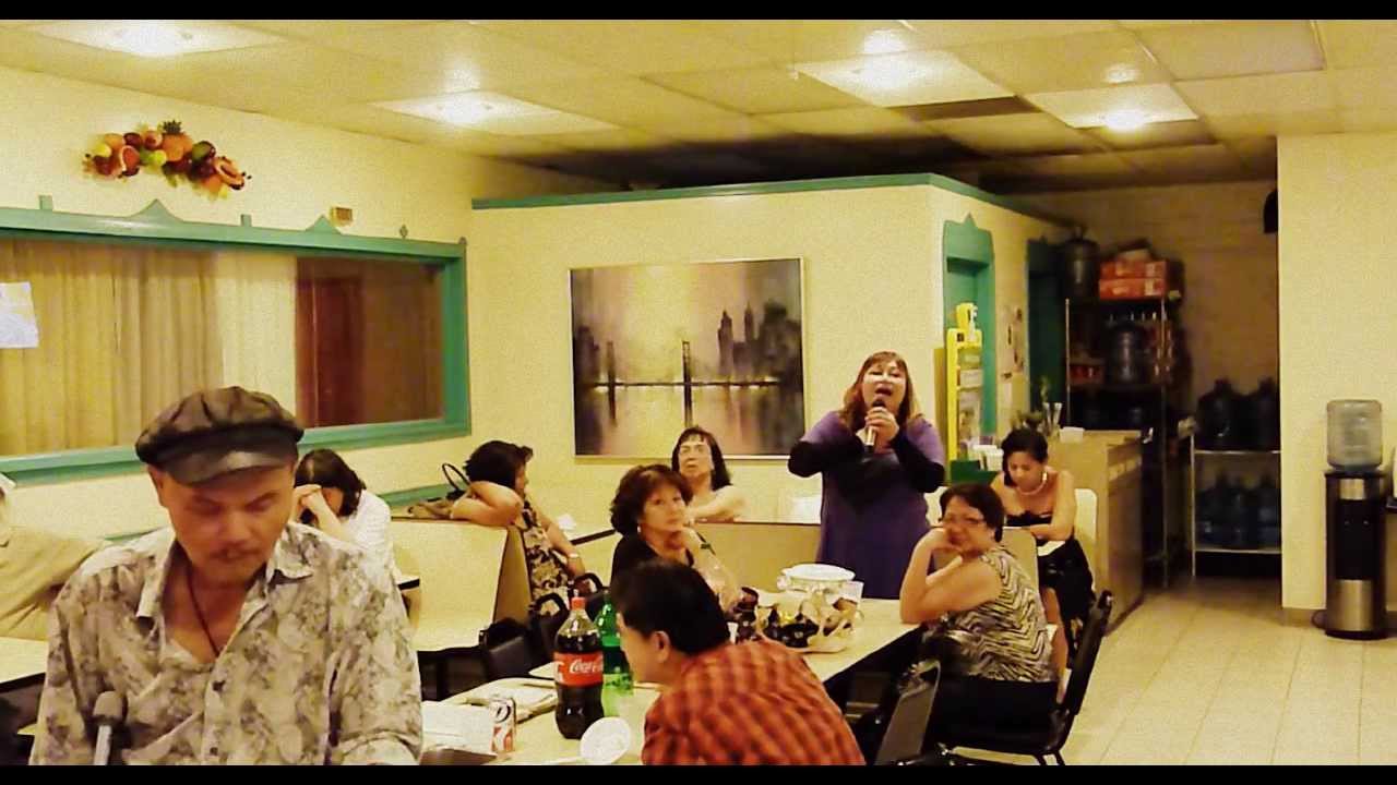 ARAY BY MAE RIVERA SINGER ERLINDA @ SUSAN'S JUNE 16 - YouTube