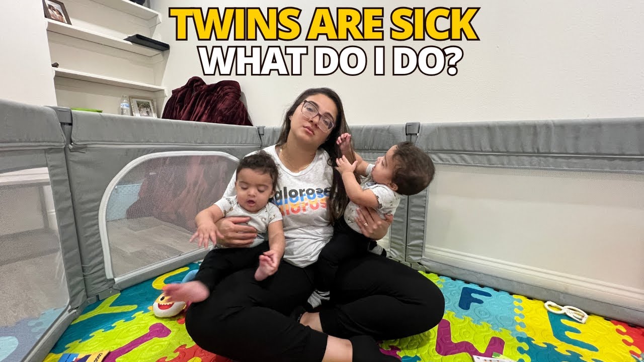 THE TWINS GOT SICK - WORST DAY EVER - YouTube