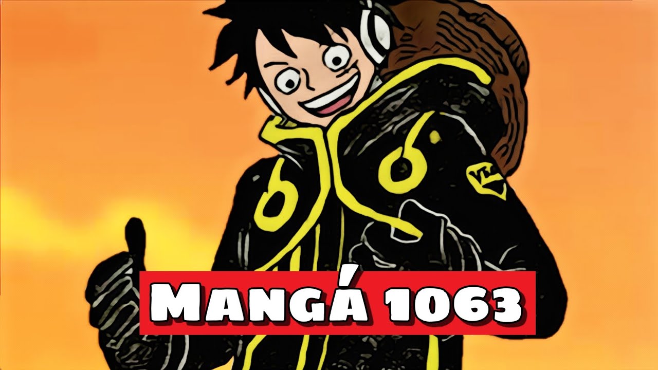 BOMBA! One piece 1063 - A LUTA entre LAW x BARBA NEGRA vai começar ...