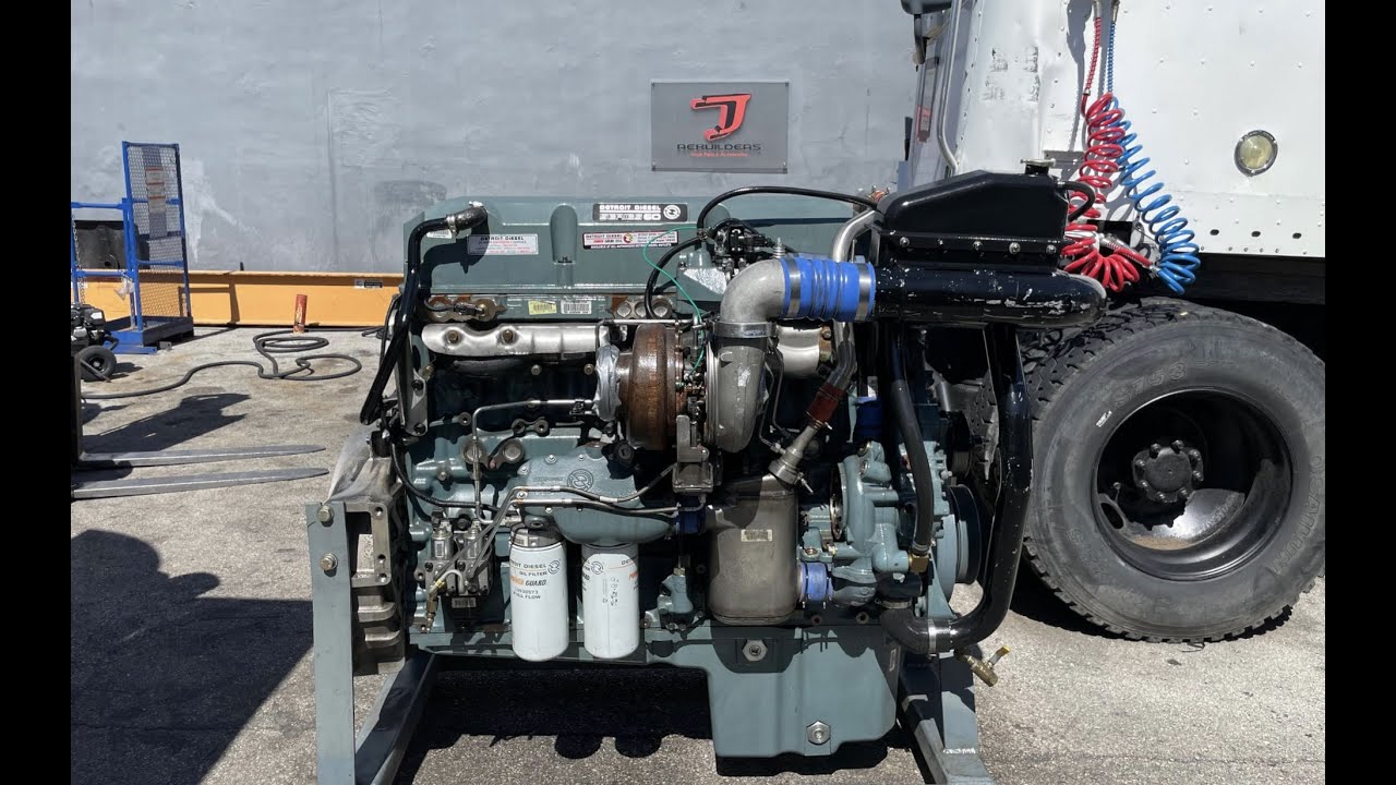 2003 Detroit Series 60 Diesel Engine Model 6067HK6E 500HP Engine for ...