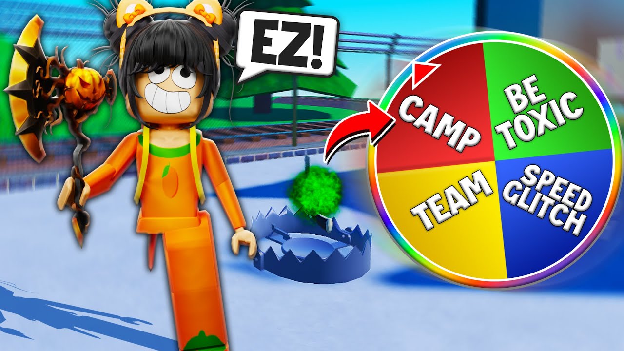 MM2, But A SPIN WHEEL CONTROLS How I Play… (Murder Mystery 2) - YouTube