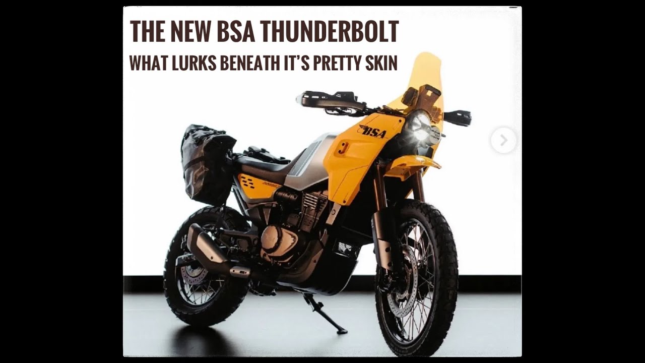 THE BSA THUNDERBOLT, FINDING ITS DNA IN THE YEZDI ENFIELD HIMALAYAN 411 ...