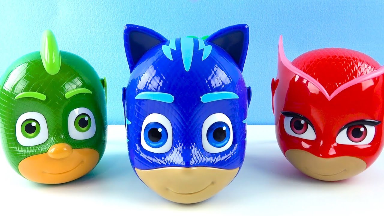 PJ MASKS Toys Easter Surprise Eggs - YouTube